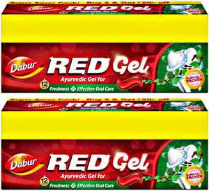 Dabur Red Ayurvedic Gel for Freshness and Effective Oral Care ...