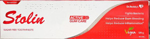 STOLIN -R FOAMING GEL ORAL TOOTHPASTE 120GM (PACKS OF 5.) Toothpaste ...