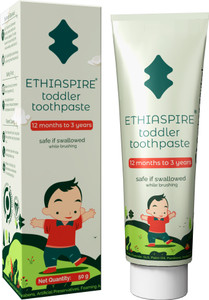 Ethiaspire Toddler Toothpaste Safe if Swallowed No Added Flavor or ...