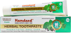 Hamdard Pan+Total Oral Care Herbal Tootpaste (100g) Toothpaste - Buy ...