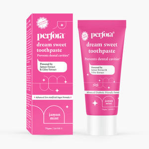 Perfora Dream Diabetics Special Sugar Free Toothpaste, Jamun Mint ...