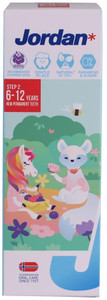 Jordan KIDS TOOTHPASTE NEW PERMANENT TEETH STEP 2 (6-12 YEARS) 75G ...