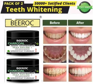 BEEROC Instant Teeth Whitening, Stain Removal, Gutka/Pan masala Stain ...