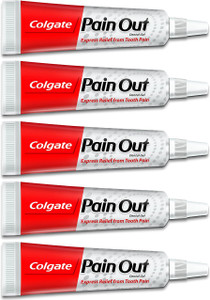 Colgate Pain Out Dental Gel Express Relief From Tooth Pain 5x10g (Pack ...
