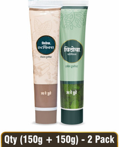 Vithoba Premium Toothpaste & Rootfix Toothpaste 150g + 150g Toothpaste ...