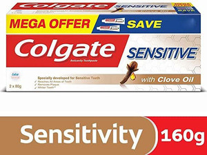 Colgate Sensitive Everyday Protection Toothpaste @Pack of 2@ (2x80 ...