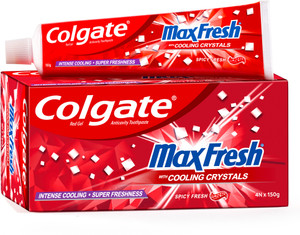 Colgate MaxFresh Red Gel with Cooling Crystals for Intense Cooling ...