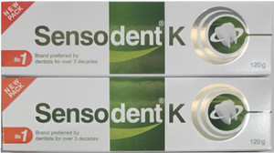 sensodent K Medicated Dental Toothpaste - 2 x 120g Toothpaste - Buy ...