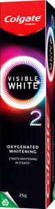 Colgate Visible White O2 for noticeably whiter teeth starting in 3 days ...