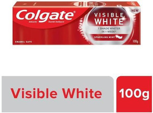 Colgate Visible White Toothpaste 100g Pack Toothpaste - Buy Baby Care ...