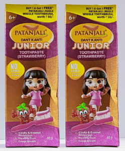 PATANJALI Dant Kanti Junior (Strawberry) Toothpaste - Buy Baby Care ...
