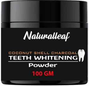 Naturalleaf Activated Coconut Shell Charcoal Teeth Whitening Powder ...