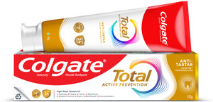 Colgate Total Anti-Tartar, Anti-Germ Tooth Paste, 1.5x Better Tartar ...