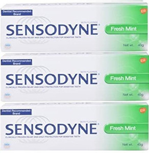SENSODYNE Tooth Paste - Fresh Mint, 40g Pack 3 Toothpaste - Buy Baby ...