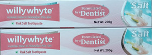 willywhyte HIMALAYAN PINK SALT TOOTHPASTE 400GM Toothpaste - Buy Baby ...