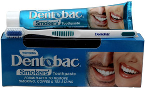 Dentobac Ayurvedik Smokers Teeth Stain Remover Toothpaste - Buy Baby ...