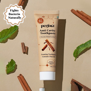 Perfora Anti Cavity Toothpaste - Sweet Cinnamon Mint, SLS & Titanium ...