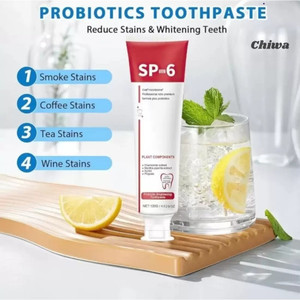 CHIWA SP 6 Prodigy Ultra Whitening Toothpaste with Advanced Teeth Brush ...