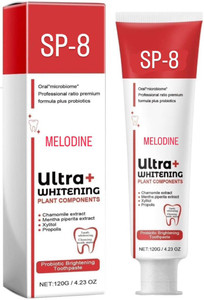 MELODINE Sp8 ultra whitening toothpaste advanced formula for teeth ...