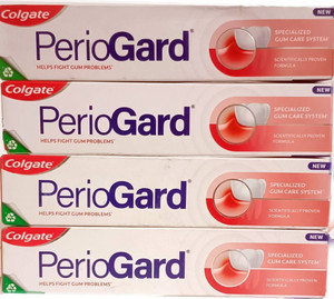 Colgate Periogard toothpaste Specialized Gum care system, Pack of 4 ...