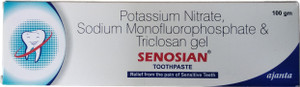 Ajanta Senosian toothpaste pack of 100 grams X 2 Toothpaste - Buy Baby ...