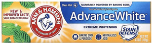 Arm & Hammer Advanced White Toothpaste, Dental Baking Soda & Peroxide ...
