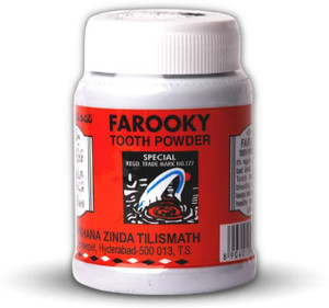 Zinda Tilismath Farooky Tooth Powder 40 Gm (Pack of 15) - Buy Baby Care ...
