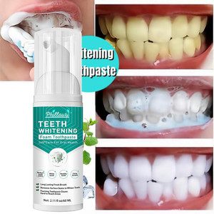 Phillauri Teeth Foam teeth whitening foam cleaner, Gentle Formula for a ...