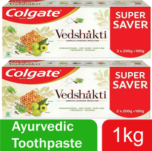 Colgate Swarna Vedshakti Ayurvedic (Pack of 2) 500x2 Toothpaste - Buy ...