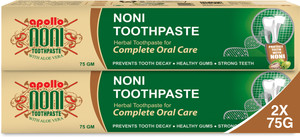 Apollo Noni With Aloe Vera Herbal Complete Oral Care Toothpaste For ...