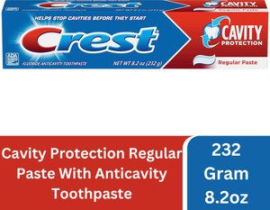 Crest Cavity Protection Regular Paste with Anticavity Toothpaste - Buy ...