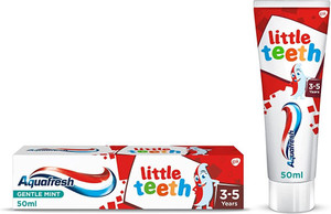 Aqua Fresh little teeth 3 to 5 years kid toothpaste 50ml Toothpaste ...