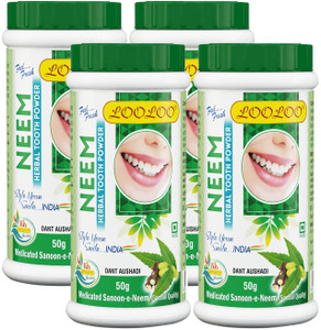 looloo Herbal Medicated Tooth Neem Powder |Tooth and Gum Powder - Buy ...