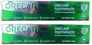 KRUM Orecare toothpaste non-fluoridated foaming 100 g Toothpaste - Buy ...