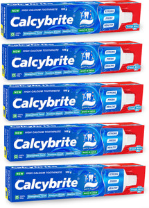 calcybrite High Calcium Toothpaste Pack of 5 Toothpaste - Buy Baby Care ...