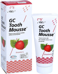 GC Tooth Mousse Strawberry Plus Fluoride Free Healthier Teeth ...