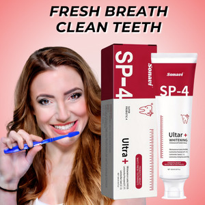 Sonavi Toothpaste for Ultra Whitening Teeth and Kill Strong Germs of ...