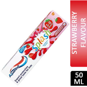 Aqua Fresh Kids Toothpaste Splash 3-8 years Toothpaste - Buy Baby Care ...