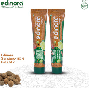 Edinora Natural Sensipro Herbal Toothpaste for Sensitivity & Gum Health ...