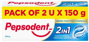 PEPSODENT 2 in 1 Germ Fighting Formula Toothpaste 300ml Toothpaste ...