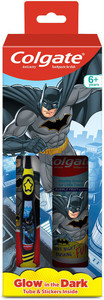 Colgate Kids Batman 6+ Yrs Bubble Fruit Flavour Toothpaste & Toothbrush ...