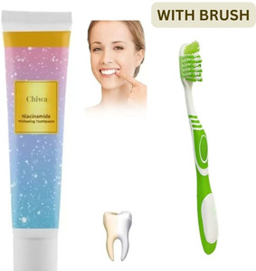 CHIWA Sparkling Bright Whitening Herbal Toothpaste with Niacinamide ...