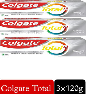 Colgate Total 360g (120g x 3, Pack of 3)## Whole Mouth Health ...