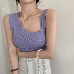 YLCOMPANY Casual Self Design Women Purple Top - Buy YLCOMPANY Casual ...