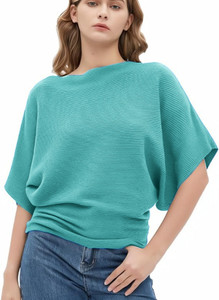 Rahi Trendz Casual Self Design Women Light Blue Top - Buy Rahi Trendz ...