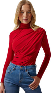 SIGHTBOMB Party Solid Women Red Top - Buy SIGHTBOMB Party Solid Women ...
