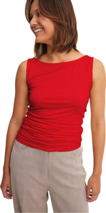 SIGHTBOMB Party Solid Women Red Top - Buy SIGHTBOMB Party Solid Women ...