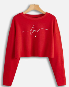 Everfab Casual Printed Women Red Top - Buy Everfab Casual Printed Women ...