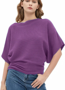 Zilcon Party Solid Women Purple Top - Buy Zilcon Party Solid Women ...