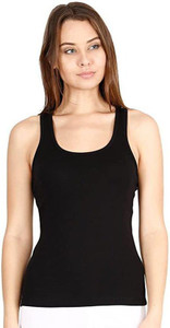 BRAMMEN Casual Solid Women Black Top - Buy BRAMMEN Casual Solid Women ...